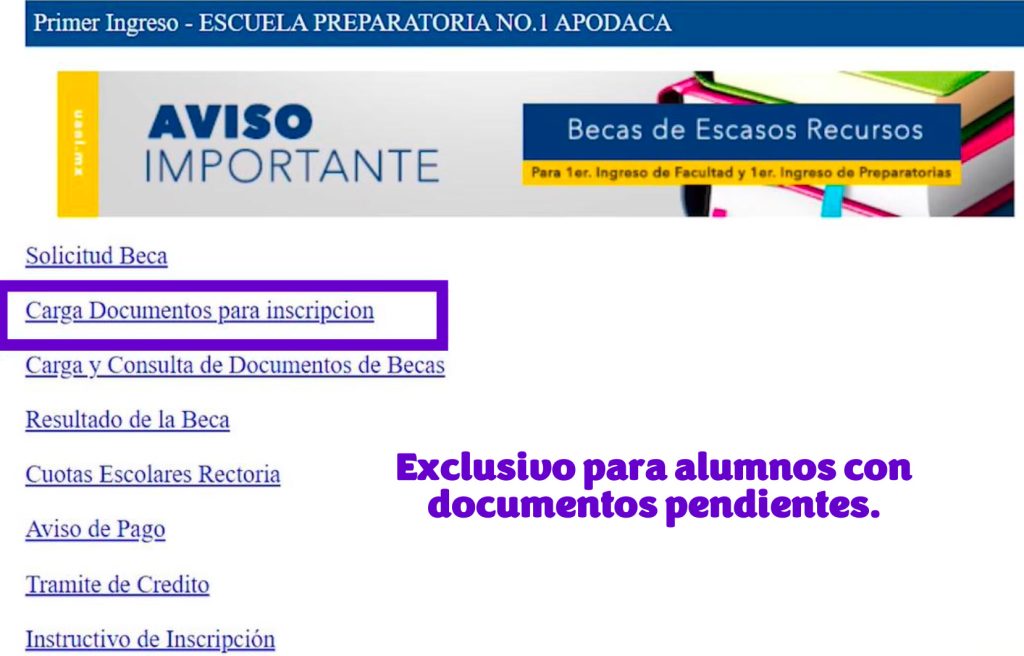 Nuevo ingreso Agosto-Diciembre 2025 - Preparatoria Pablo Livas