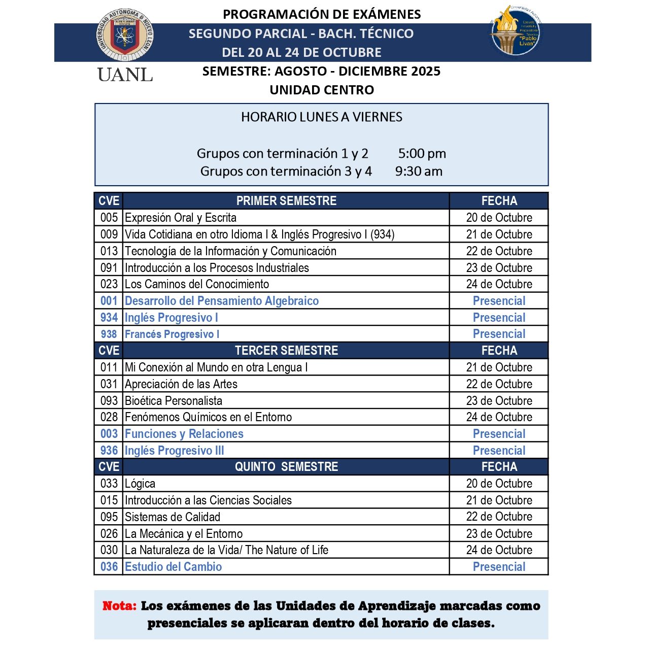 Programación - Segundo Parcial - Preparatoria Pablo Livas